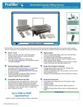 Capsule filling system - ProFiller 3700 - PROFILLER - manual / tray ...