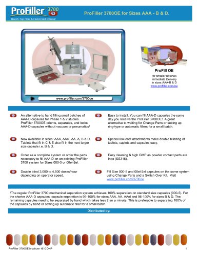 PROFILLERのすべてのカタログと技術パンフレット