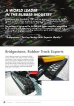 New Generation Features Rubber Tracks for Excavator - Bridgestone ...