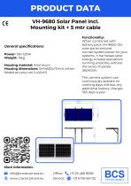 Square battery - VH-9660 - BCS Cranecamera B.V. - 12 V / solar
