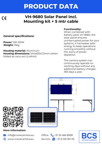 All BCS Cranecamera B.V. catalogs and technical brochures
