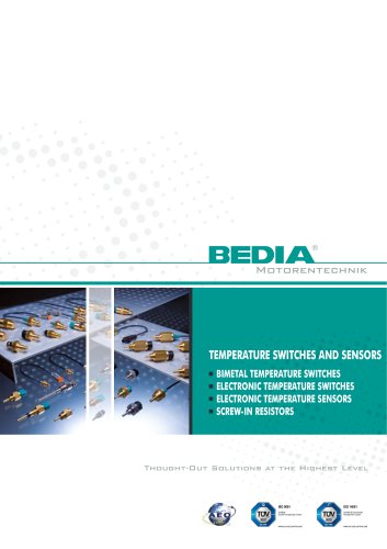 Todos os catálogos e folhetos técnicos BEDIA Motorentechnik GmbH & Co. KG