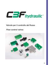 Hydraulic flow divider - DFR series - CBF S.r.l. - oil