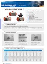 AT pneumatic actuator - Ningbo Phen Automation Co., Ltd - PDF Catalogs ...