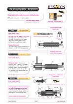 precision hole measuring instruments overview - HEXACON - PDF Catalogs | Technical Documentation ...