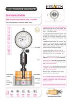 precision hole measuring instruments overview - HEXACON - PDF Catalogs | Technical Documentation ...