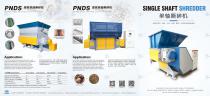 Primary shredder - PNDS1 series - WANROOE-TECH - double shaft / for ...