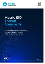Metric ISO Thread Standards - VABS Thread Rolling Heads - PDF Catalogs ...
