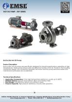 Centrifugal pump - EKY series - EMSE POMPA - for hot water / oil / with ...