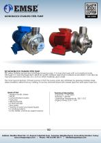 Centrifugal pump - ESP series - EMSE POMPA - water / wastewater / beverage