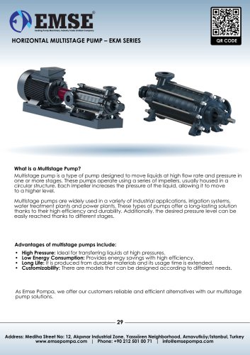 All EMSE POMPA catalogs and technical brochures