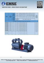 SINGLE STAGE WATER RING VACUUM PUMP - ESV SERIES - EMSE POMPA - PDF Catalogs | Technical ...