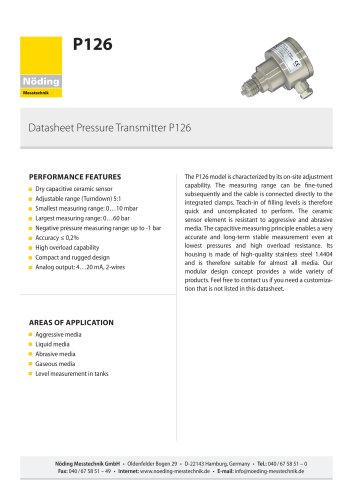 P139 - Nöding Messtechnik - PDF Catalogs | Technical Documentation ...