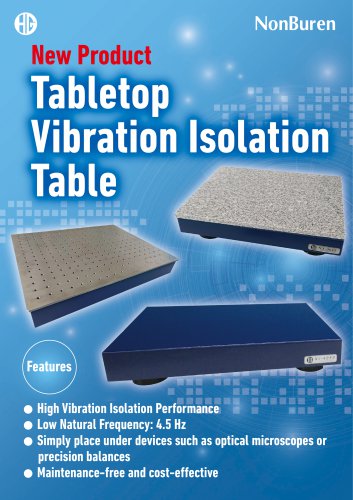 Vibration Isolation Table - Hirakata Giken Co.,Ltd. - PDF Catalogs ...