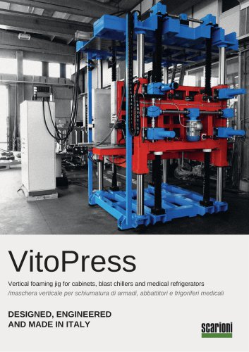 MargheRita - Downward looking foaming fixture for refrigerators and ...