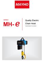 MAYHO MH-e Series - MAYHO Empowering Every Lift - PDF Catalogs ...