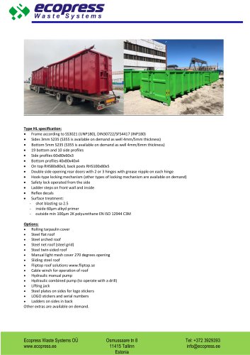 All Ecopress group catalogs and technical brochures