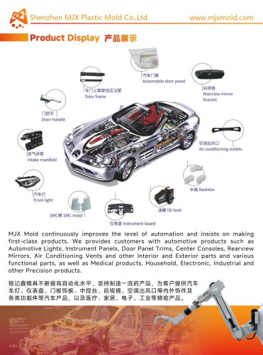 Plastic Injection Molding Machine - Shenzhen MJX Plastic Mold Co.,Ltd ...