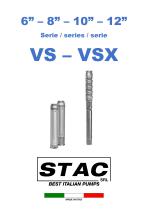 Centrifugal pump - VS series - STAC S.r.l. - water / electric / submersible