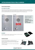 SIP Public Address and Intercom systems - Optimus - PDF Catalogs | Technical Documentation ...