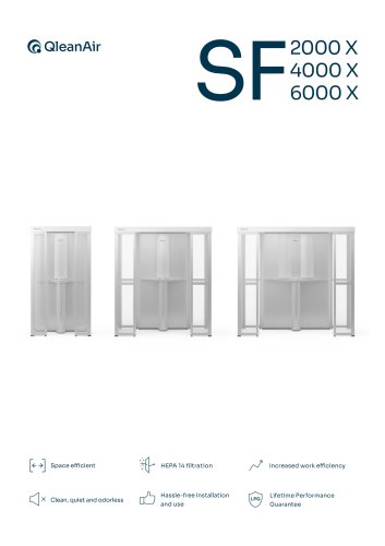 All Qleanair catalogs and technical brochures