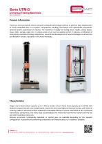 Serie UTM-D Universal Testing Machines - Cermac - srl - PDF Catalogs ...