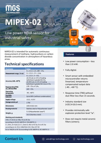 Leaflets for all MGS Technology Products - MGS Technology - PDF ...