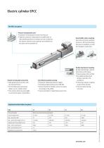 Electric cylinder EPCC - FESTO - PDF Catalogs | Technical Documentation ...