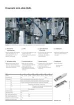 Pneumatic mini-slide DGSL - FESTO - PDF Catalogs | Technical ...