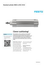Standard cylinder DSBC to ISO 15552 - FESTO - PDF Catalogs | Technical ...