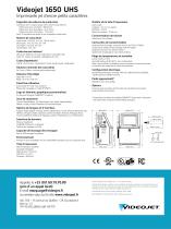 1650 Ultra High Speed Spec Sheet - VIDEOJET - PDF Catalogs | Technical ...