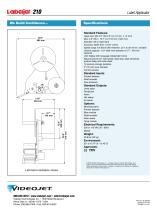 LABELJET 210 - VIDEOJET - PDF Catalogs | Technical Documentation | Brochure