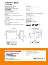 Videojet® 8520 - VIDEOJET - PDF Catalogs | Technical Documentation ...