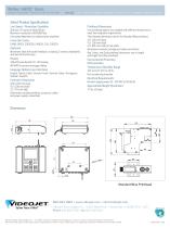Wolke m600 basic Small Character Thermal Ink Jet Printer - VIDEOJET ...