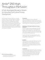 Ambr® 250 High Throughput Perfusion - Sartorius AG - PDF Catalogs | Technical Documentation ...