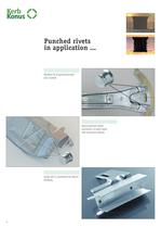 Punched rivet system for thin mouldings - Kerb Konus - PDF Catalogs ...