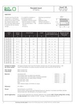 Threaded inserts for plastics and wood - Kerb Konus - PDF Catalogs ...