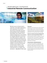 INDUSTRIAL REMOTE COMMUNICATION Telecontrol - SIEMENS Industrial ...