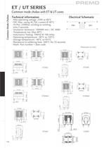 Ferrite Cores - PREMO - PDF Catalogs | Technical Documentation | Brochure