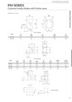 Ferrite Cores - PREMO - PDF Catalogs | Technical Documentation | Brochure