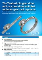 Tsubaki Pin Gear Drive Units - Tsubakimoto Chain - PDF Catalogs ...