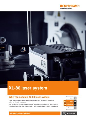 Brochure: XL-80 laser measurement system - RENISHAW - PDF Catalogs ...