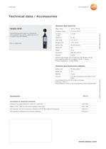 Sound level measuring instrument - testo 816 - TESTO - PDF Catalogs ...