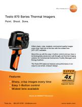 testo 870 - Thermal imaging camera - TESTO - PDF Catalogs | Technical ...