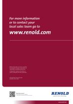 RENOLD SD - RENOLD - PDF Catalogs | Technical Documentation | Brochure
