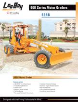 685B Motor Grader - VT LeeBoy, Inc. - PDF Catalogs | Technical ...