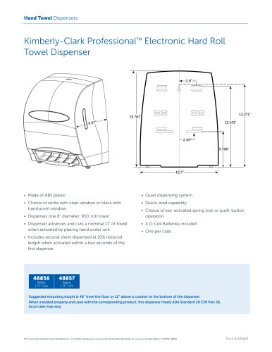 All Kimberly-Clark catalogs and technical brochures