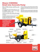 Mayco Concrete Pumps Brochure - Multiquip, Inc. - PDF Catalogs ...