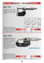 Micrometers - Bocchi - PDF Catalogs | Technical Documentation | Brochure