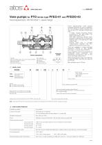 PFEO-41 and PFEDO-43 - ATOS - PDF Catalogs | Technical Documentation | Brochure